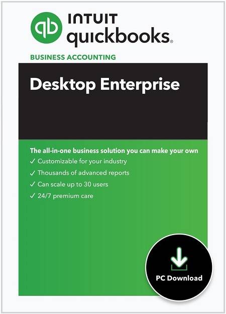 Buy Intuit QuickBooks Desktop Enterprise Us 2019 - Best Price
